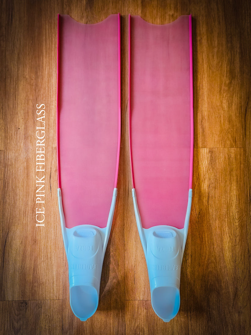 Leaderfins Ice Pink Fins – Badfish Dive Gear