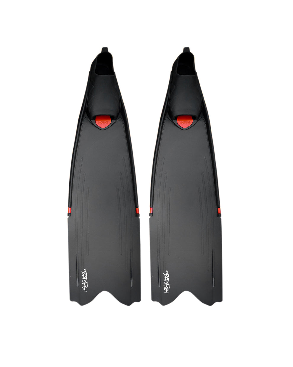 Badfish Long Fins (All Black) – Badfish Dive Gear